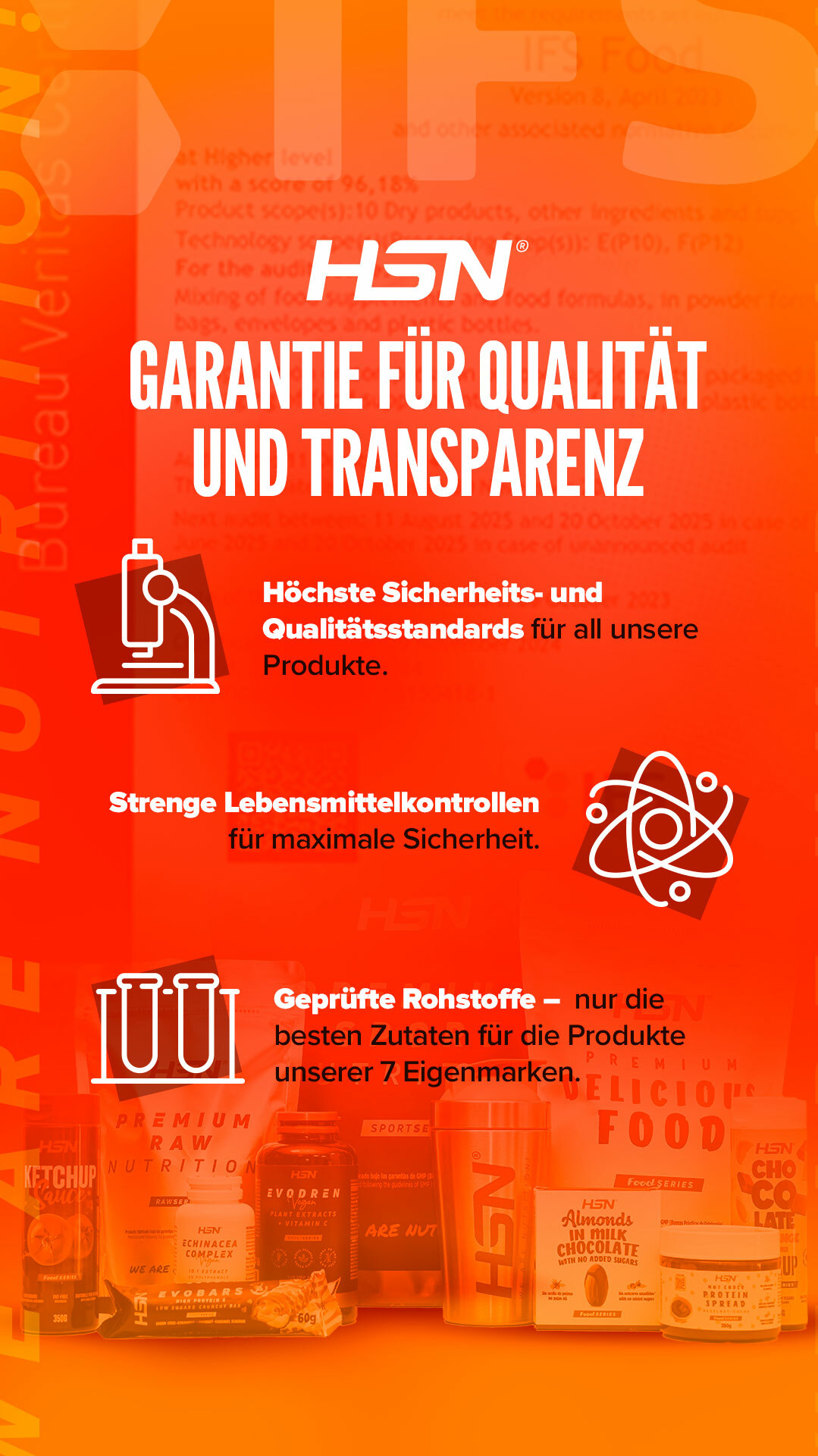 HSN & IFS Food 2024 – Erneuerung mit Higher-Level-Bewertung